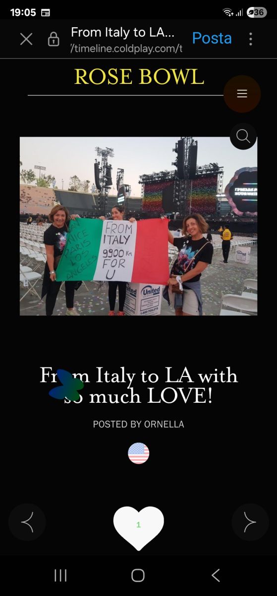 Unforgettable - Coldplay Timeline