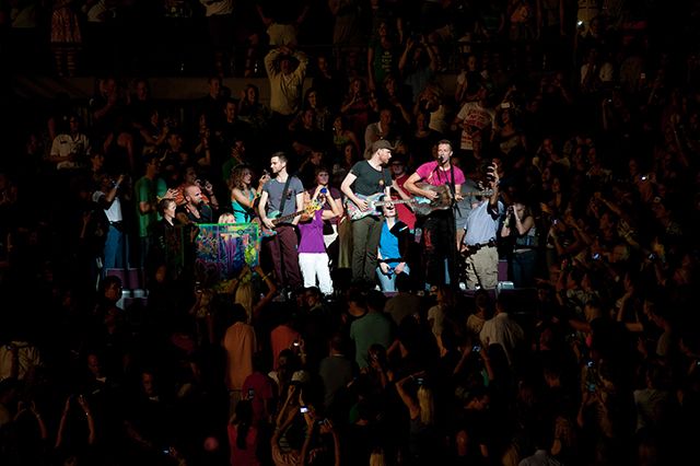 Audience Somgs - Coldplay Timeline