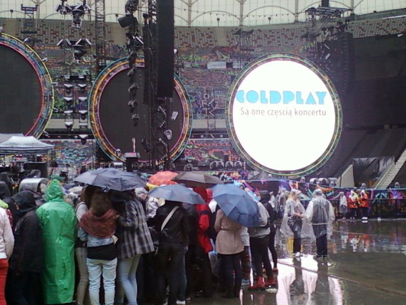 waiting in the rain :) - Coldplay Timeline