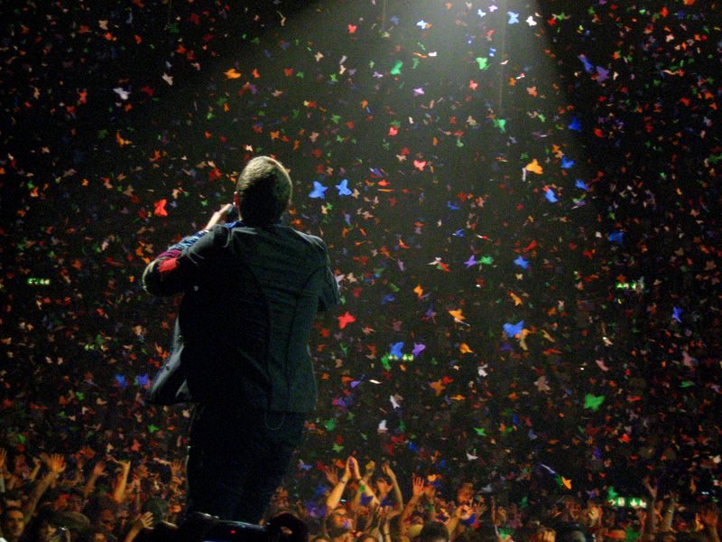 Chris and Butterflies - Coldplay Timeline