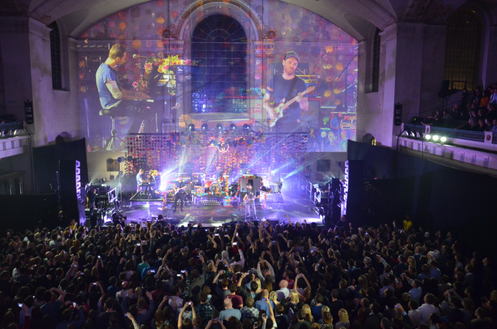 Church of St John-at-Hackney - Coldplay Timeline