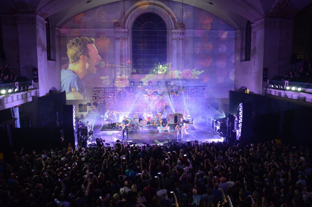 Church of St John-at-Hackney - Coldplay Timeline
