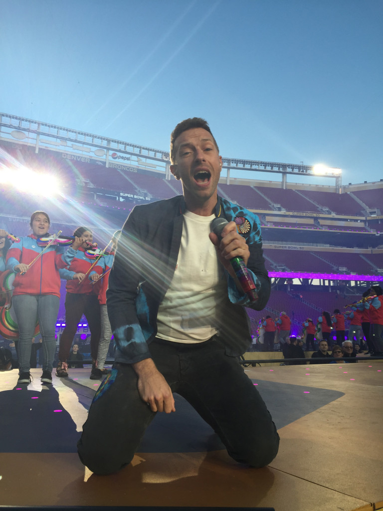 Super Bowl 50 Halftime Show - Coldplay Timeline
