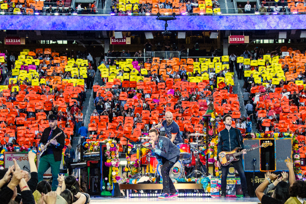 Super Bowl 50 Halftime Show - Coldplay Timeline