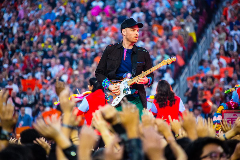 Super Bowl 50 Halftime Show - Coldplay Timeline