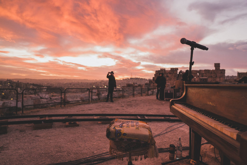 Sunrise / Sunset final rehearsals in Amman - Coldplay Timeline