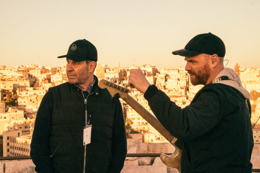 Sunrise / Sunset final rehearsals in Amman - Coldplay Timeline