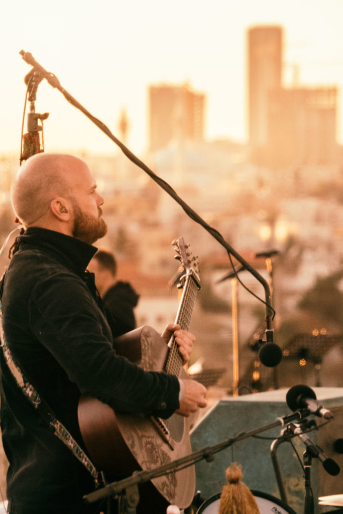 Sunrise / Sunset final rehearsals in Amman - Coldplay Timeline